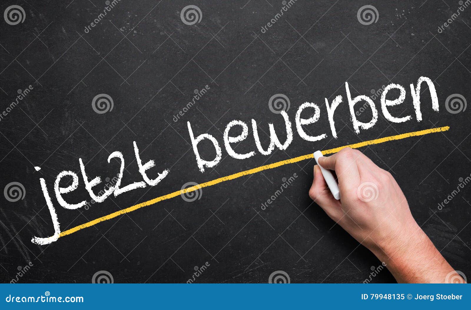 Hand Writing Apply Now! in German Stock Image - Image of mark, apply ...