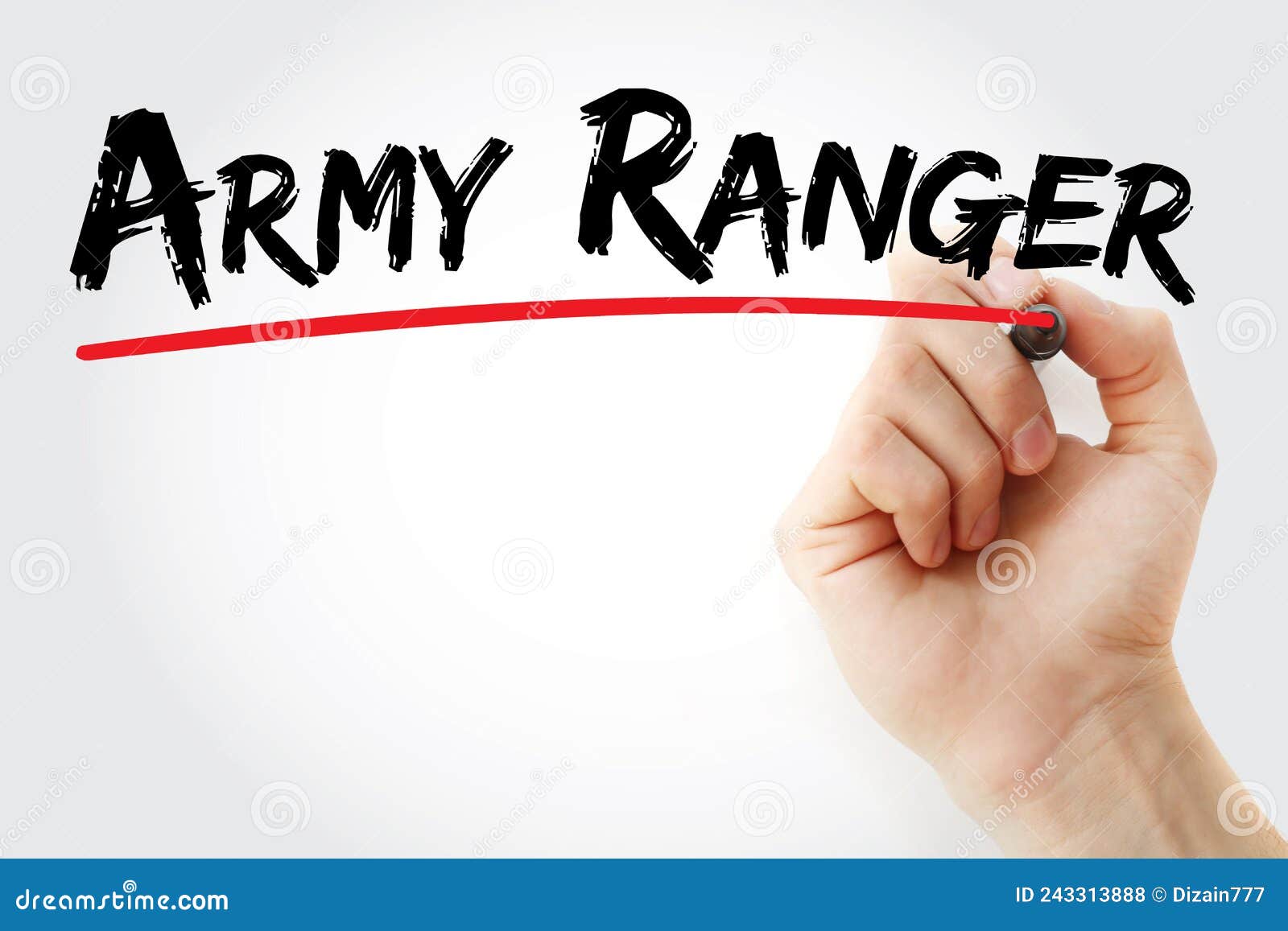 Army Ranger In Field Uniforms Royalty-Free Stock Photo | CartoonDealer ...