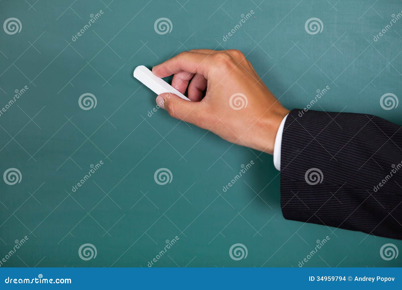 Hand Writing on Chalkboard stock photo. Image of chalkboard - 34959794