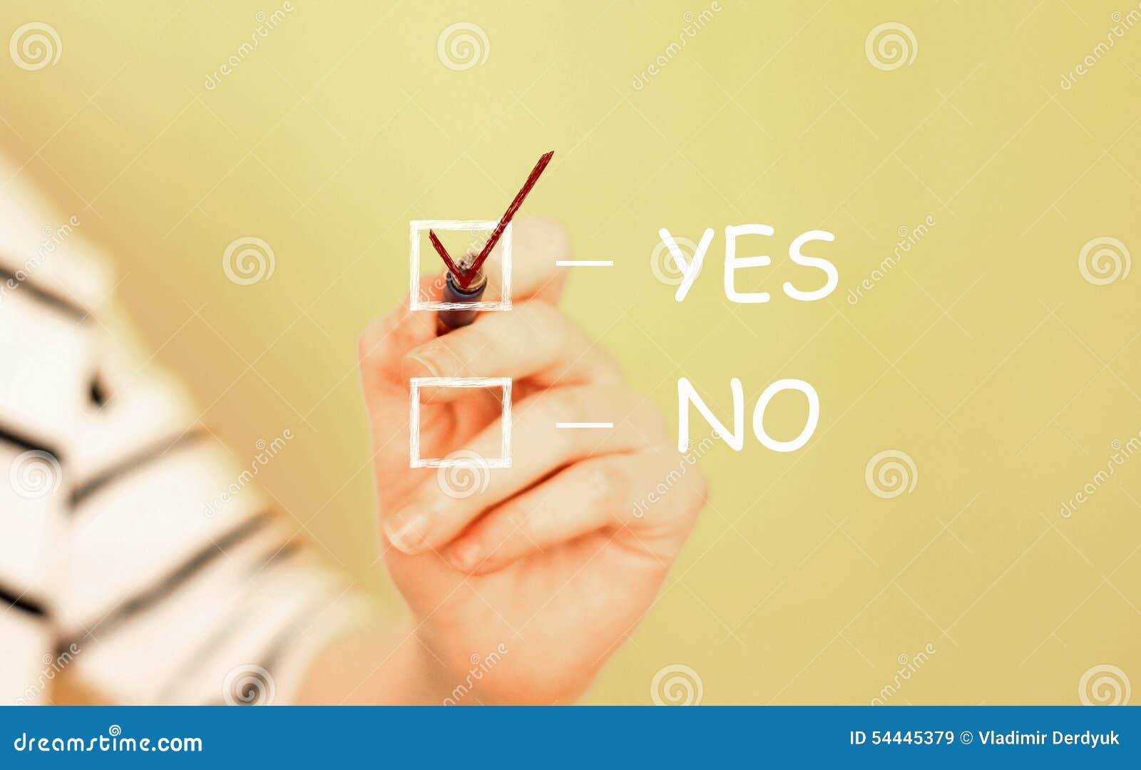 194 Hand Making Check Mark Stock Photos - Free & Royalty-Free Stock ...