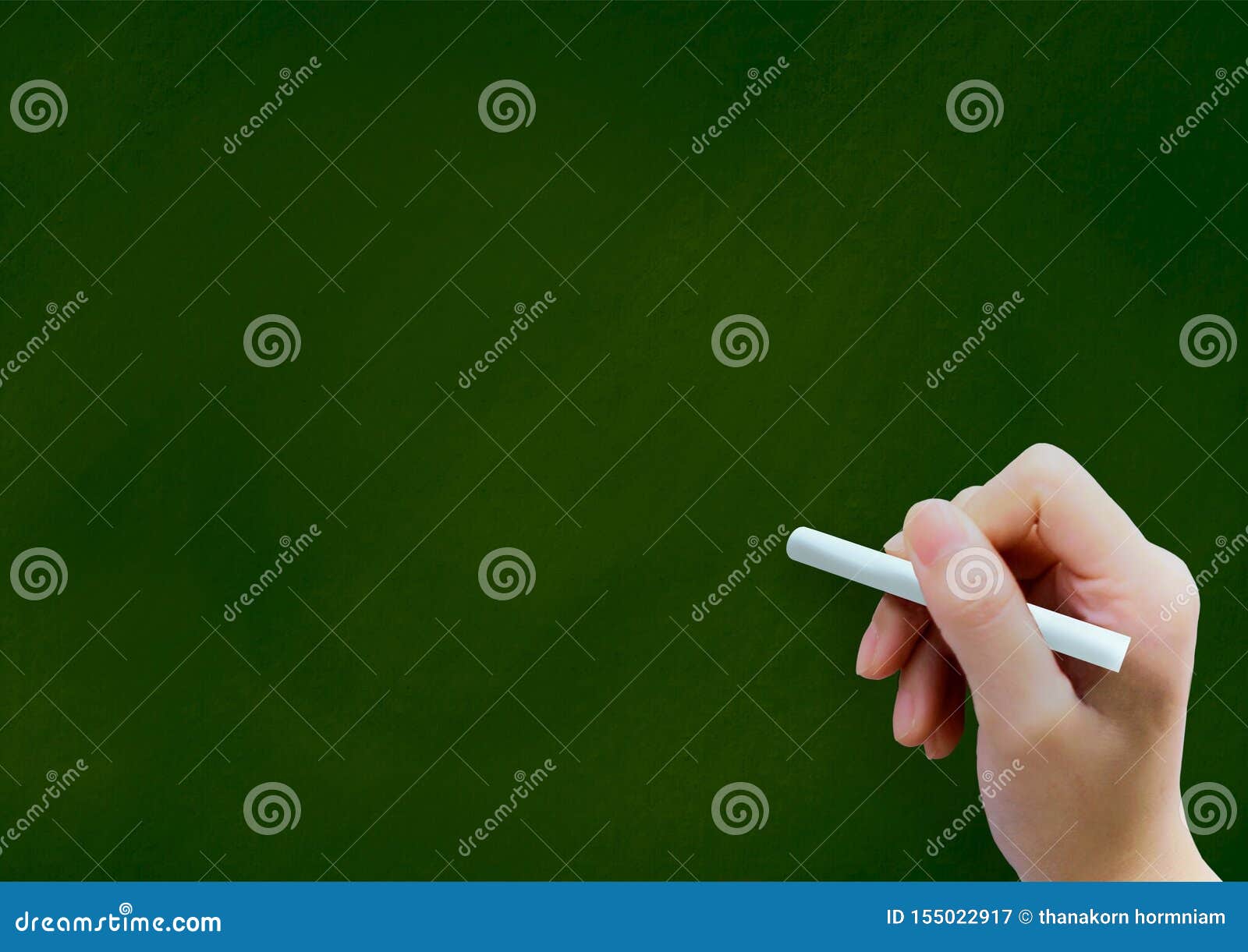 Hand Writing and Copy Space on School Chalkboard Stock Illustration ...