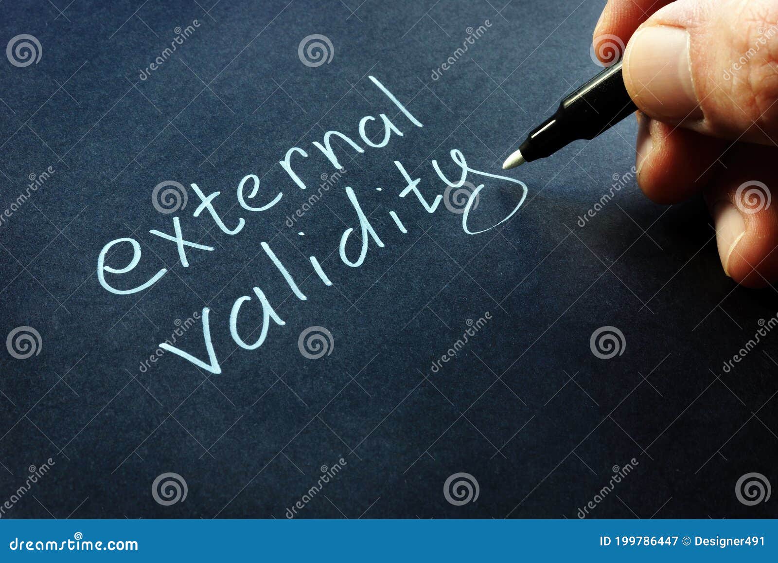 External Validity Write On Sticky Notes Isolated On Office Desk Stock ...