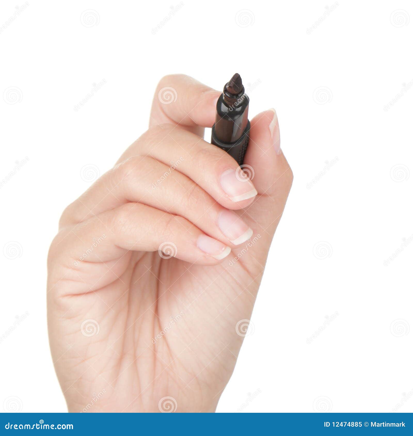 Hand writing isolated stock image. Image of pencil, presentation - 12474885