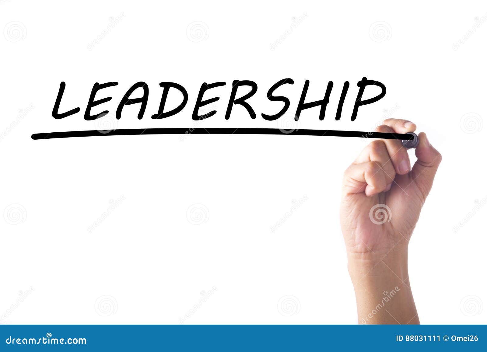 Hand Writing LEADERSHIP on Transparent Board Stock Image - Image of ...