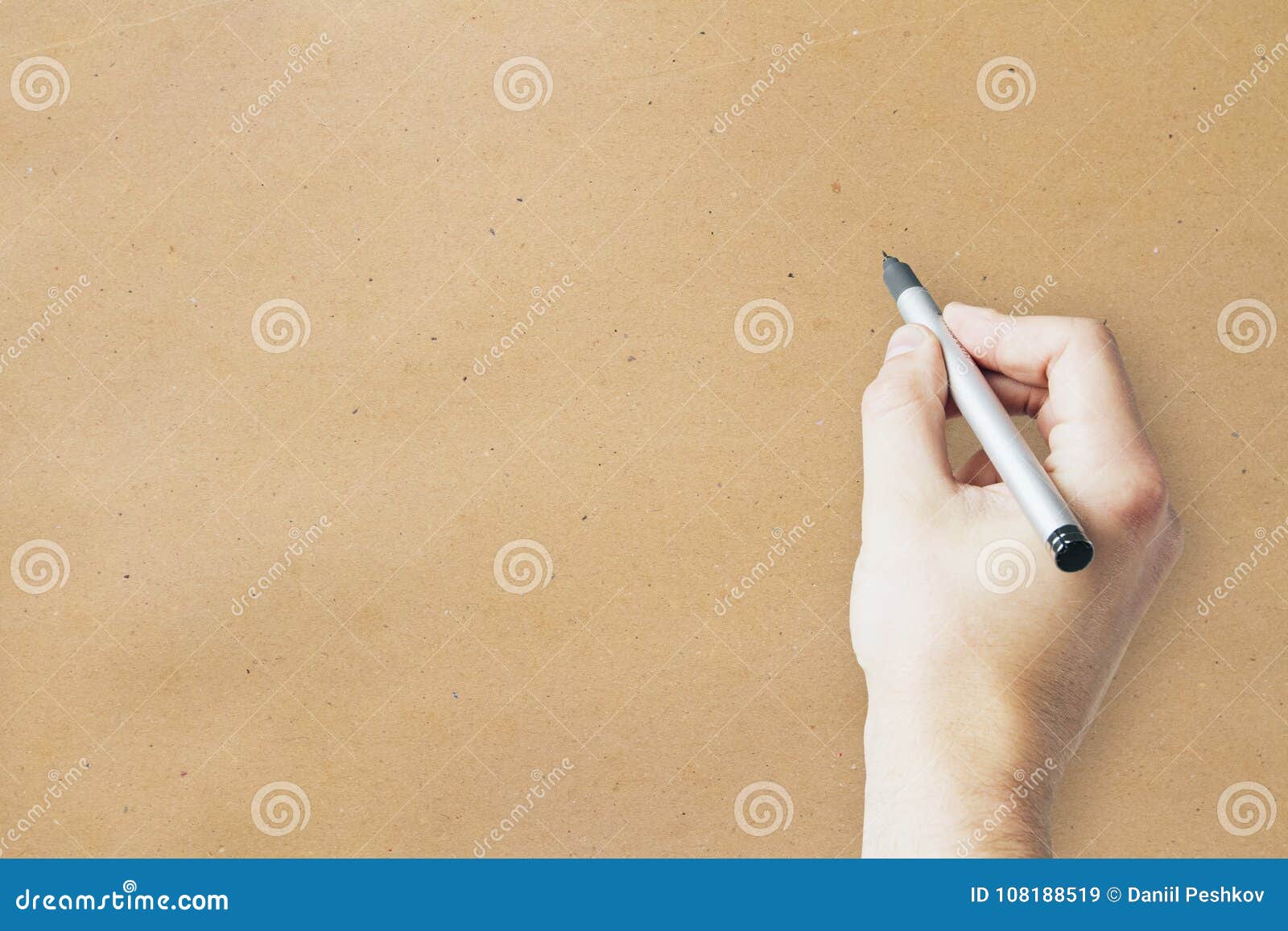 Hand Writing on Paper Backdrop Stock Image - Image of pencil, blank ...