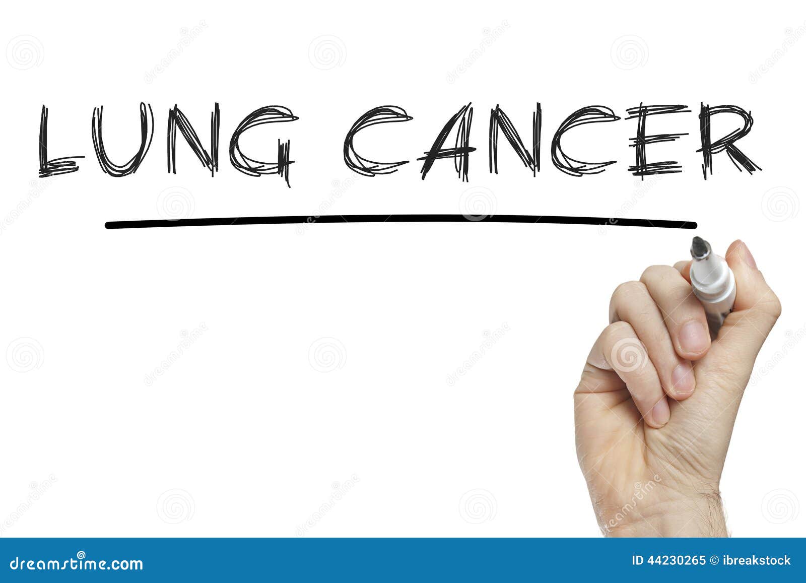 Hand writing lung cancer stock image. Image of white - 44230265