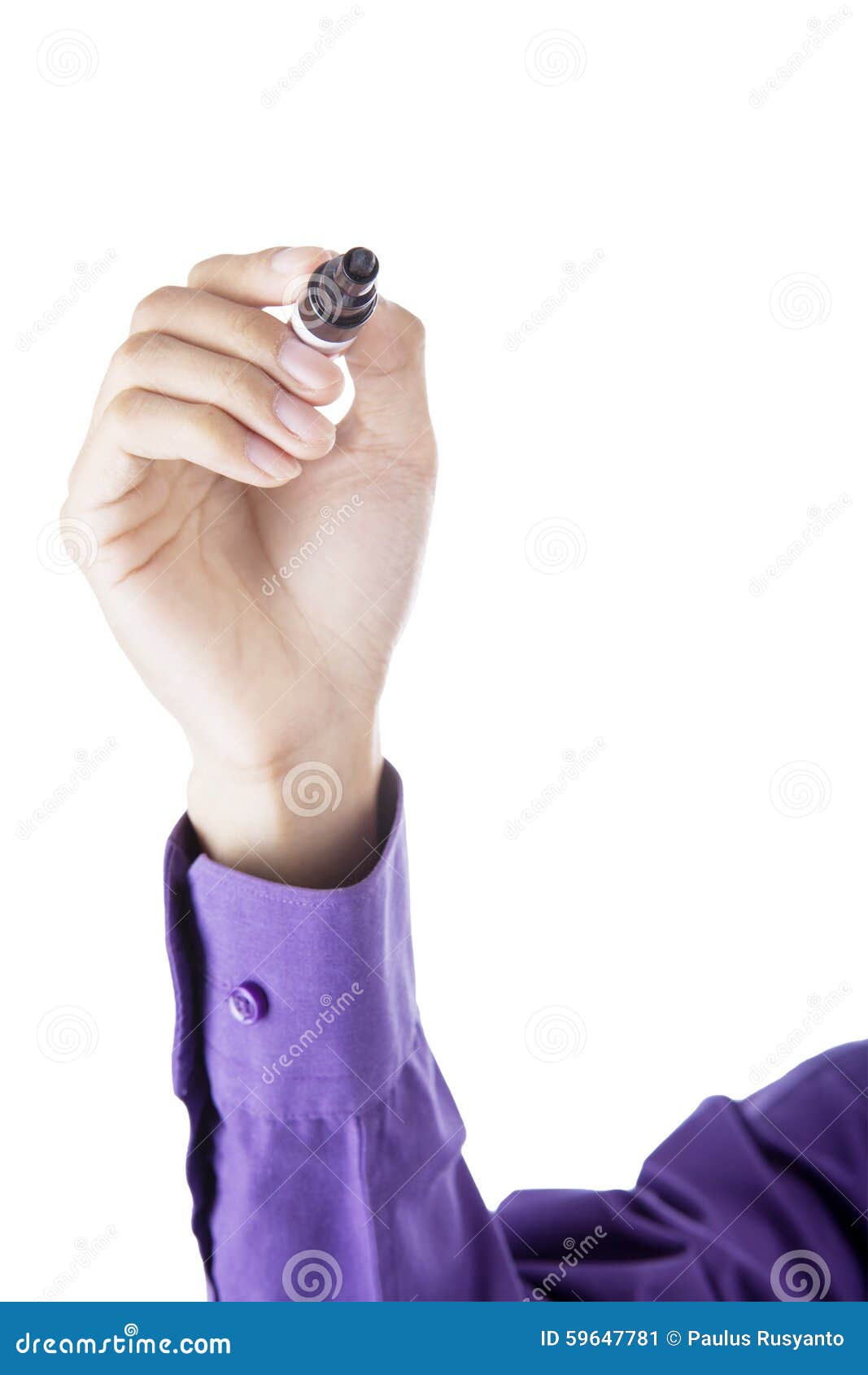 Hand Writing with Marker on Whiteboard Stock Image - Image of ...