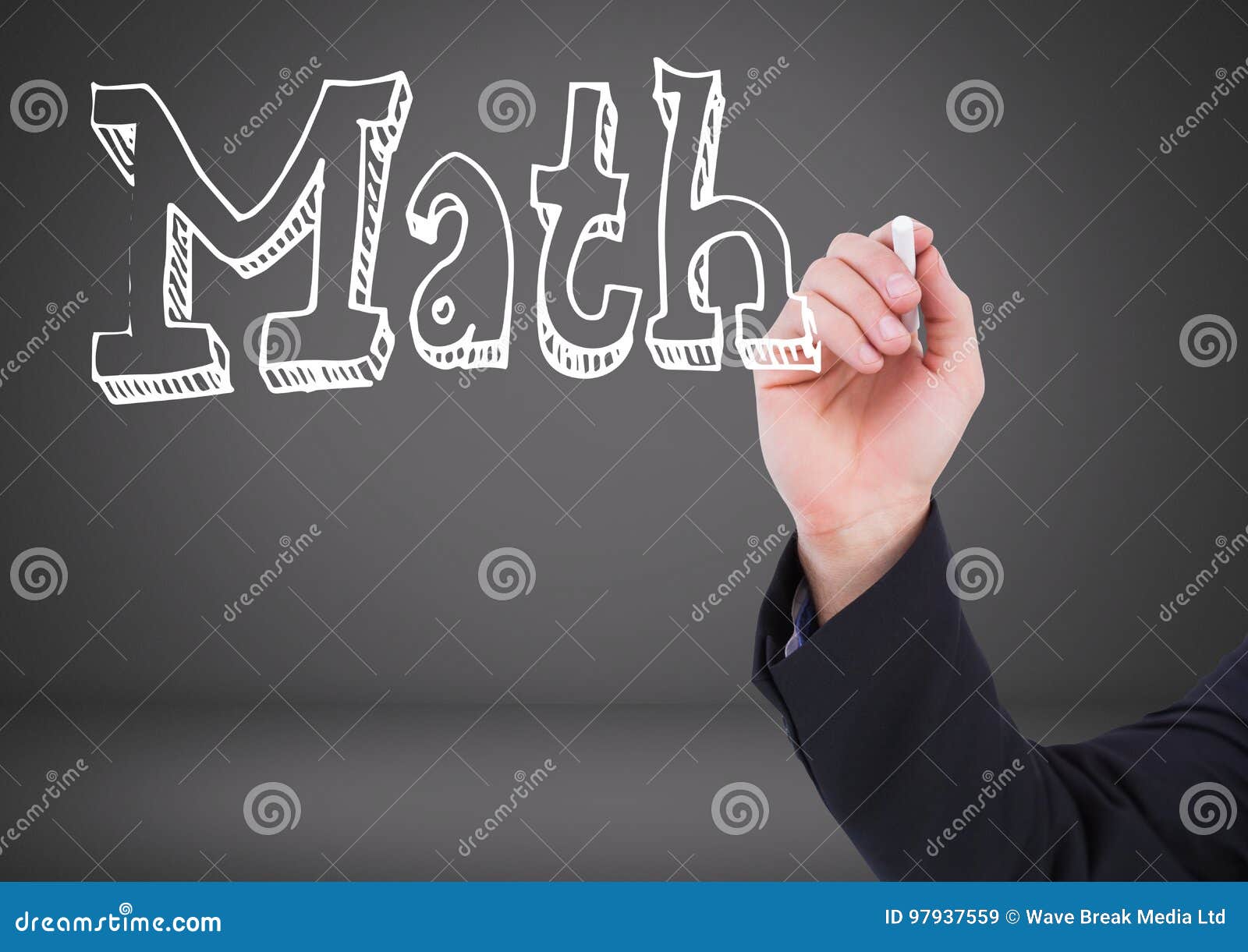Hand writing math stock image. Image of formula, backgrounds - 97937559
