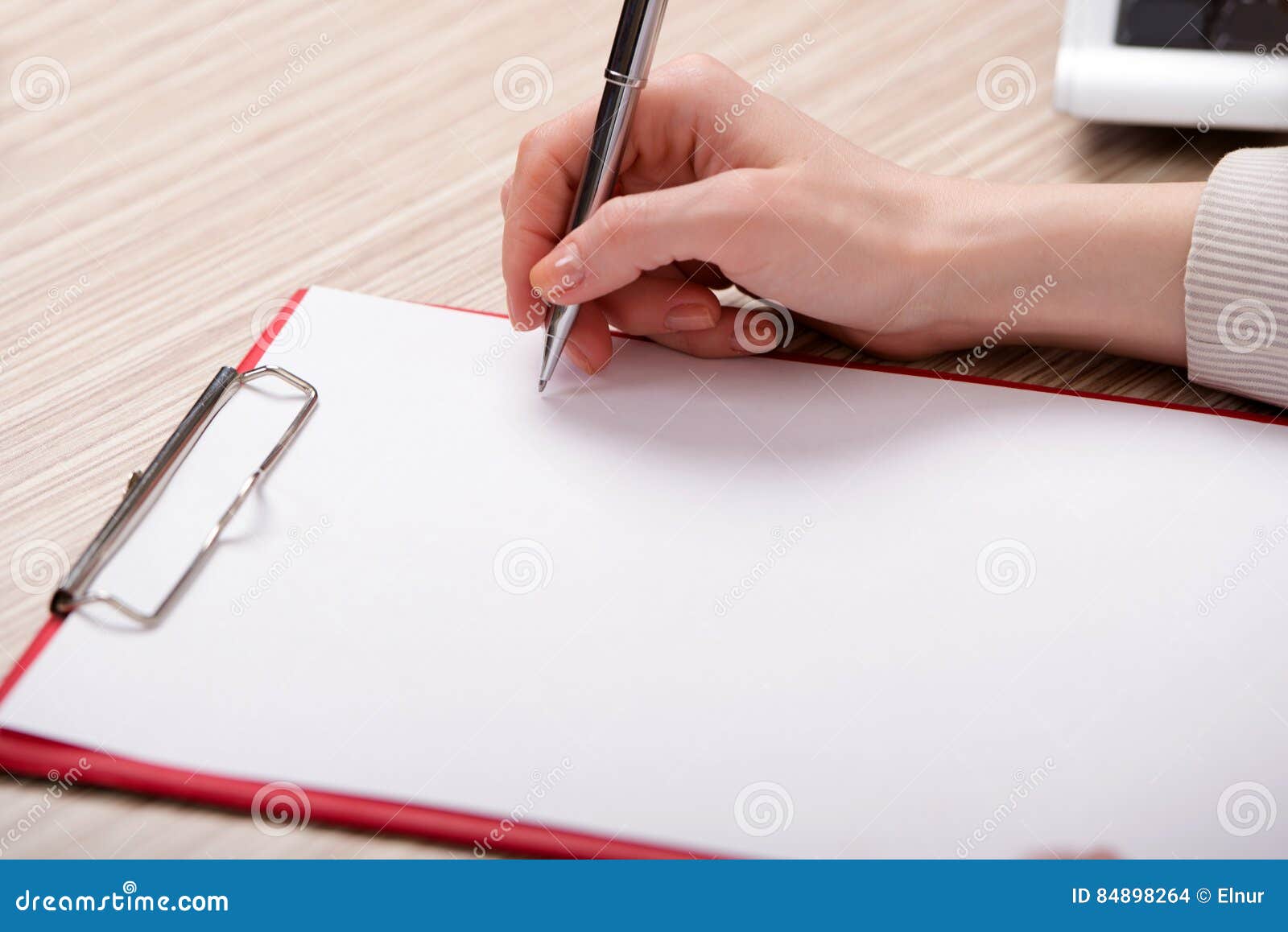 The Hand Writing Memo in Business Concept Stock Photo - Image of ...
