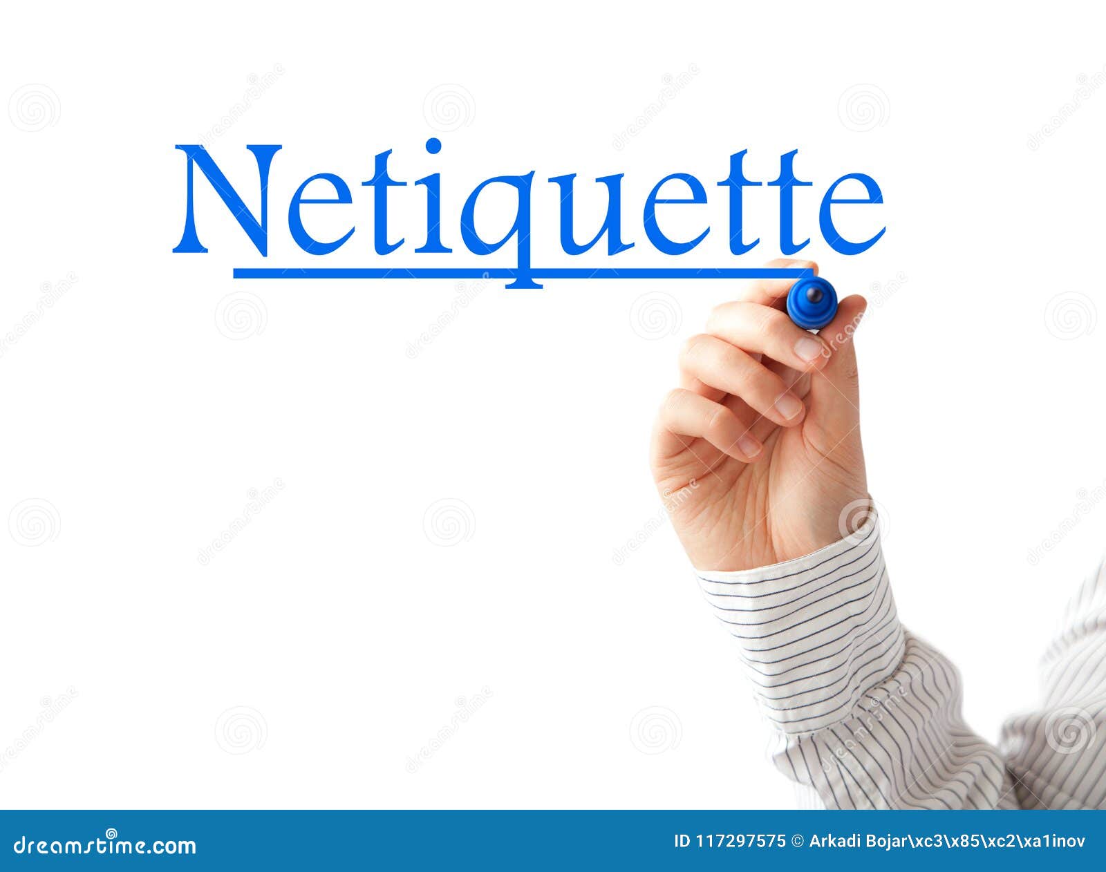 Etiquette Or Netiquette. Turned Cube And Changed The Word `etiquette ...