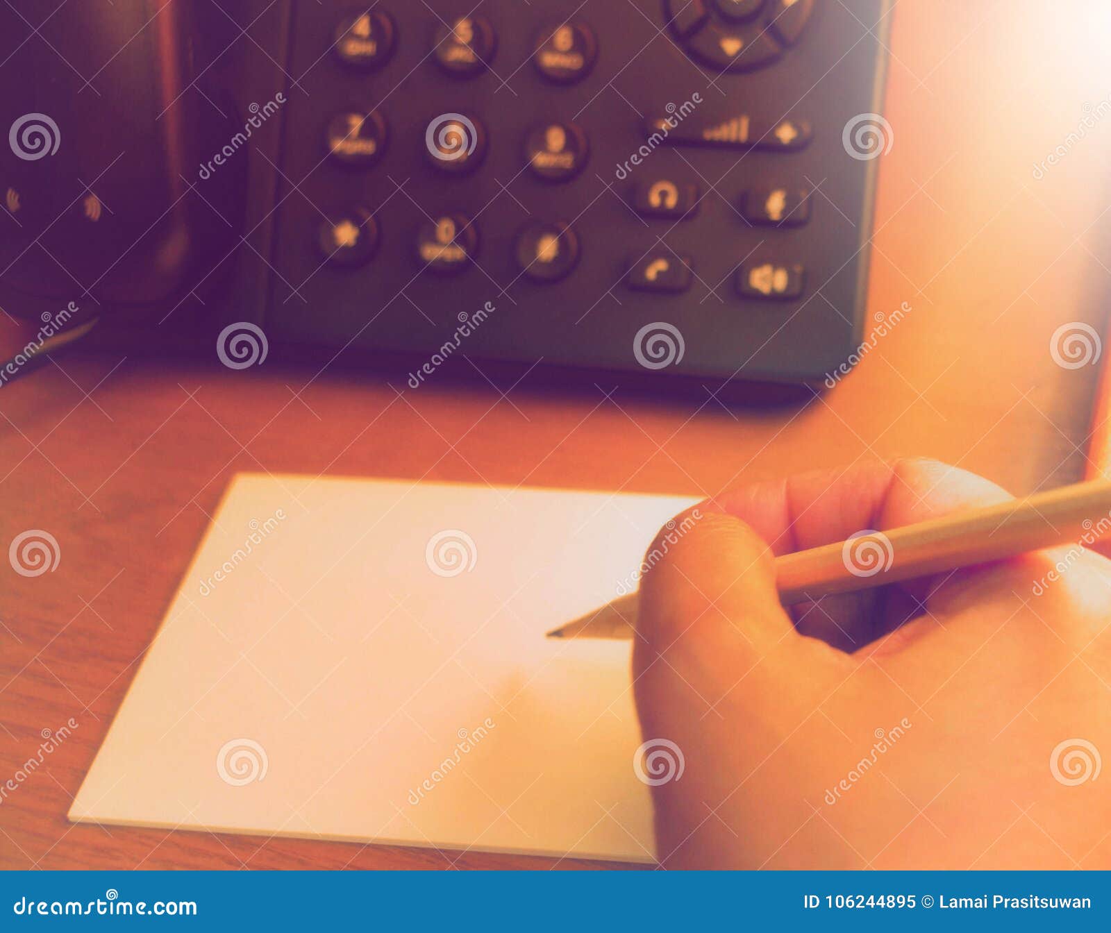 Hand writing on notepad stock image. Image of notepad - 106244895