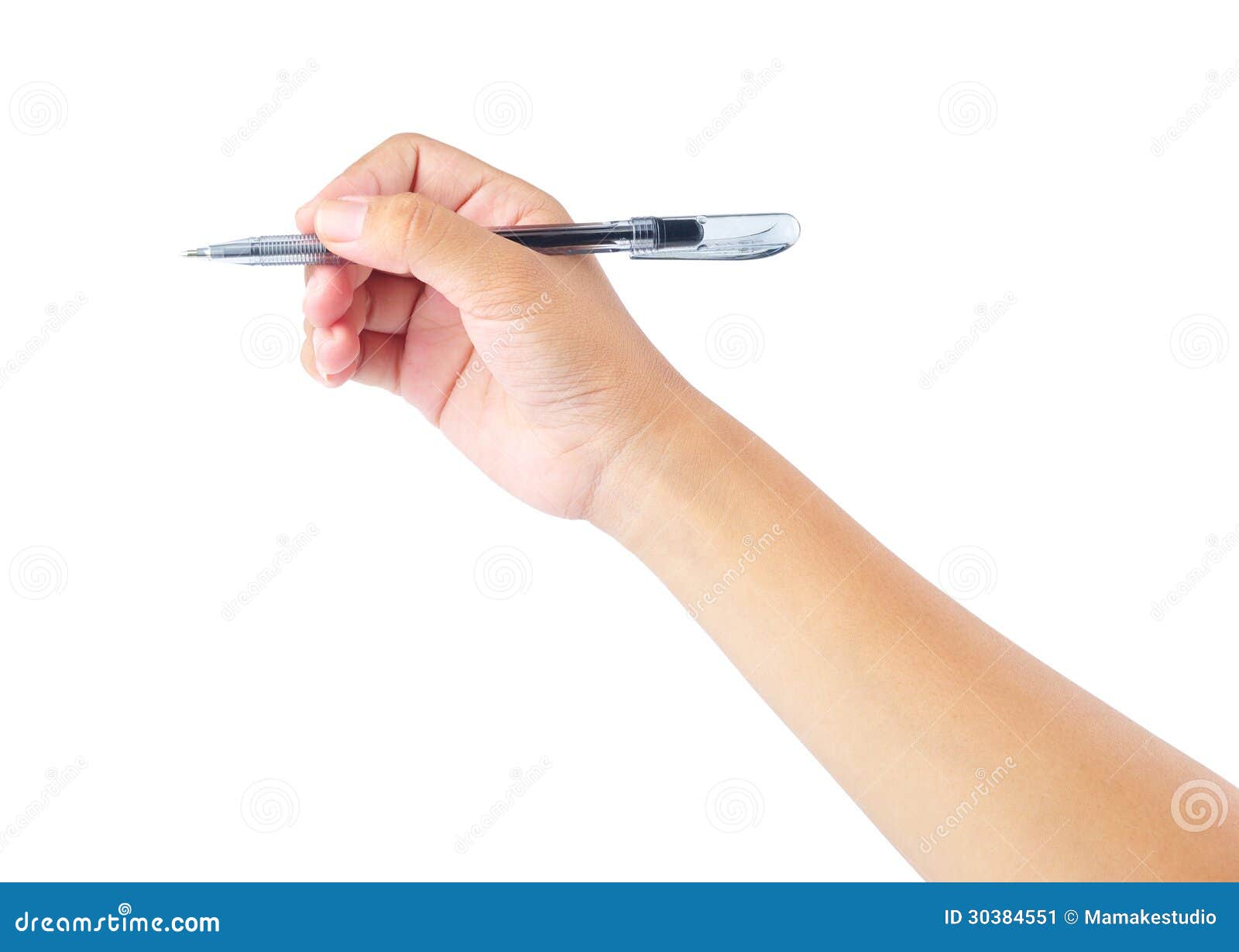 Hand writing with pen stock image. Image of abstract - 30384551