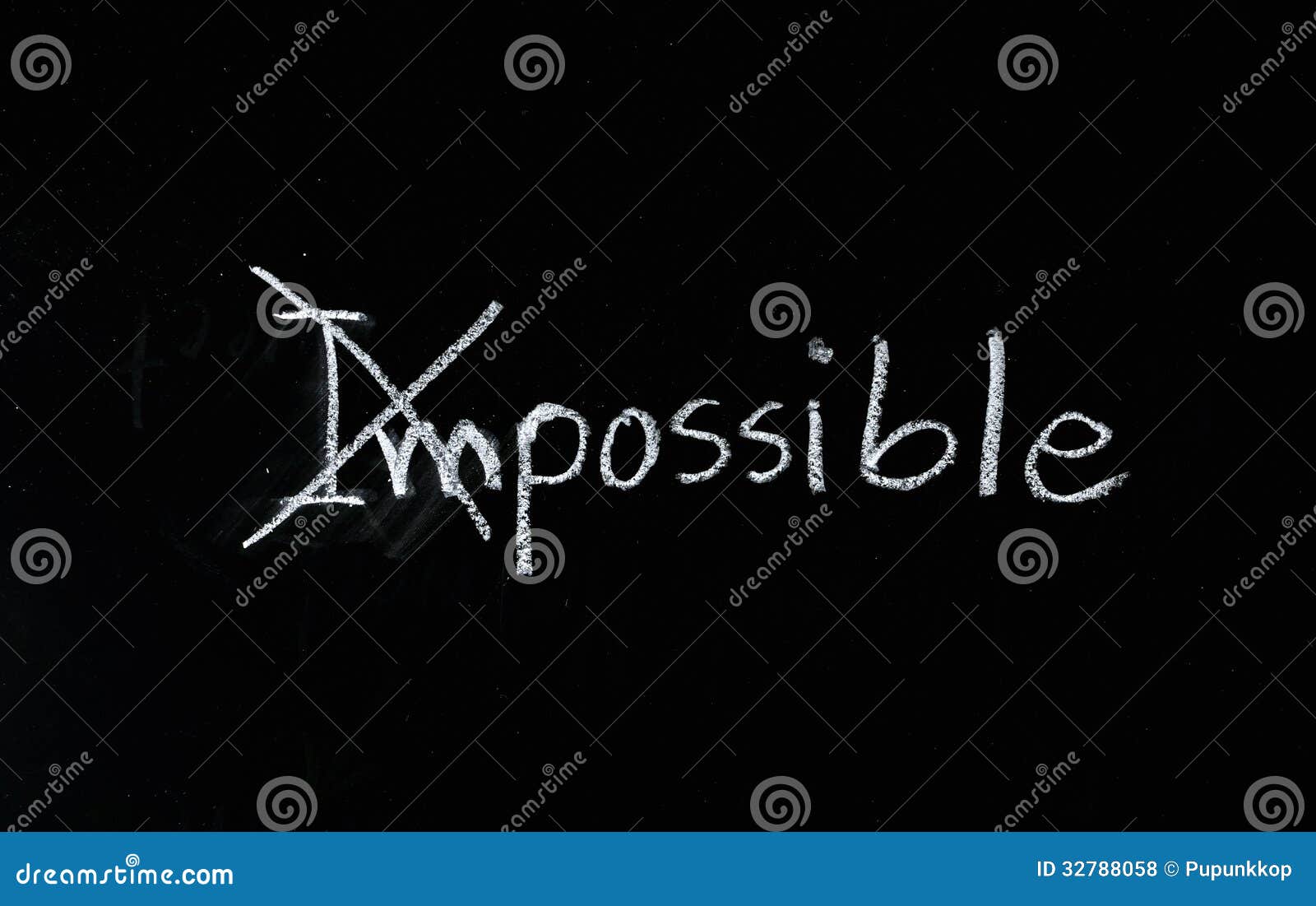 Hand writing possible stock photo. Image of concept, manager - 32788058