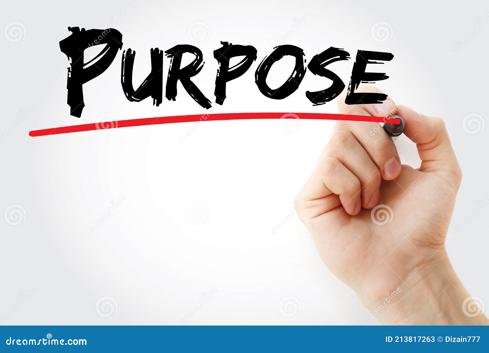 Hand Writing Purpose with Marker, Business Concept Background Stock ...