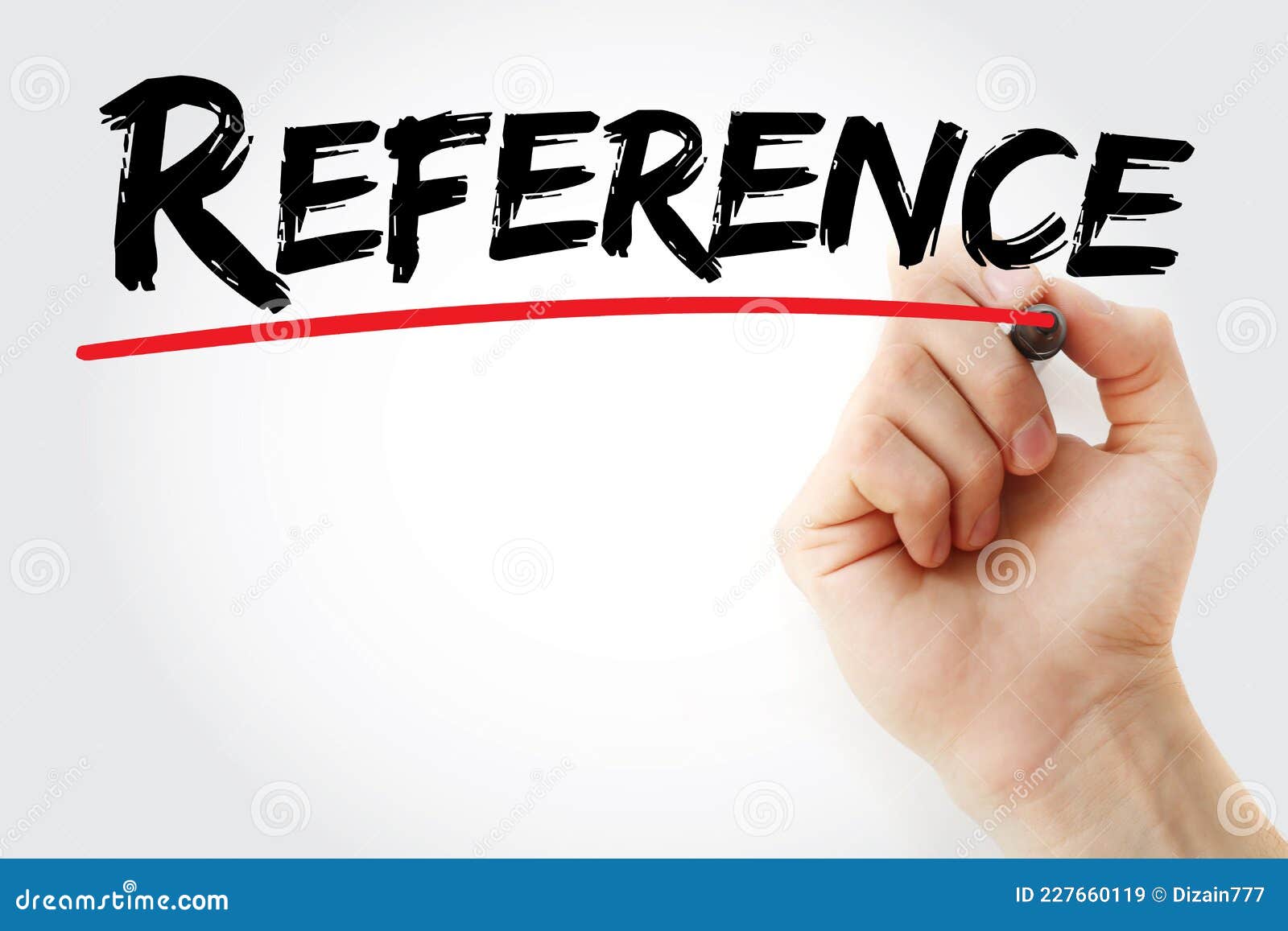 Hand Writing Reference with Marker, Concept Background Stock ...