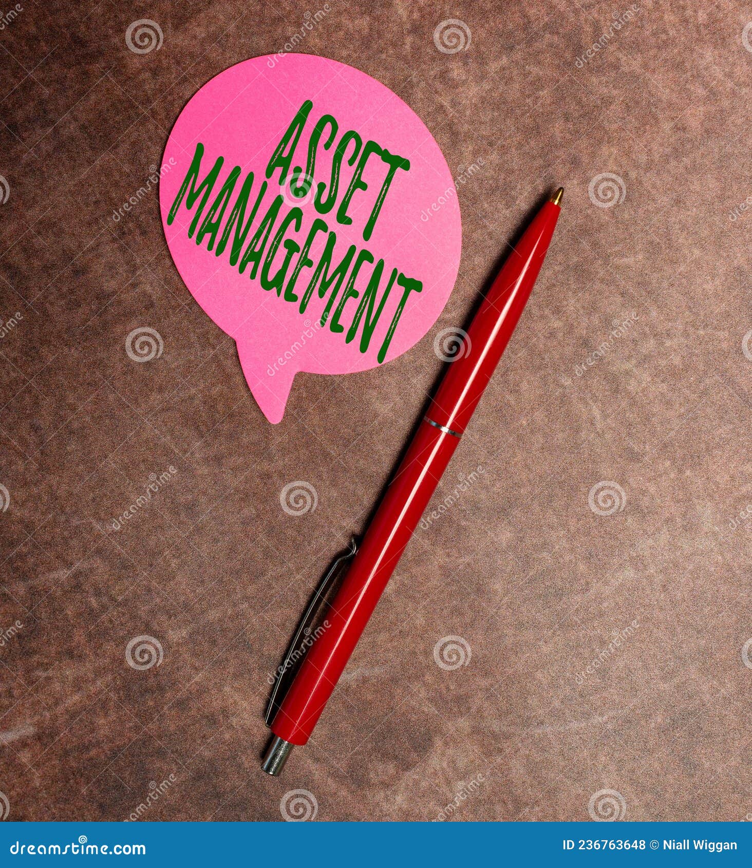 Hand Writing Sign Asset Management. Concept Meaning Systematic Process ...