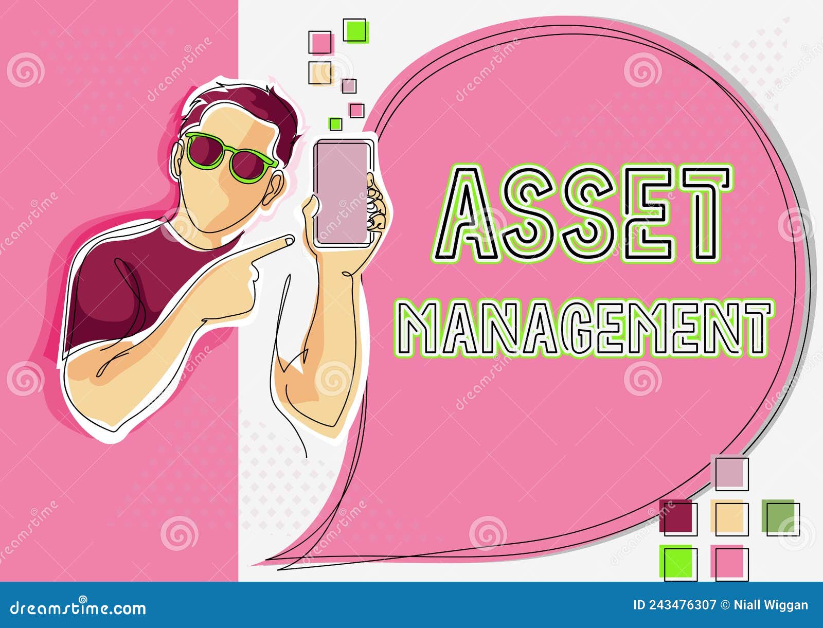 Assets Line Icon, Outline Symbol, Vector Illustration, Concept Sign ...