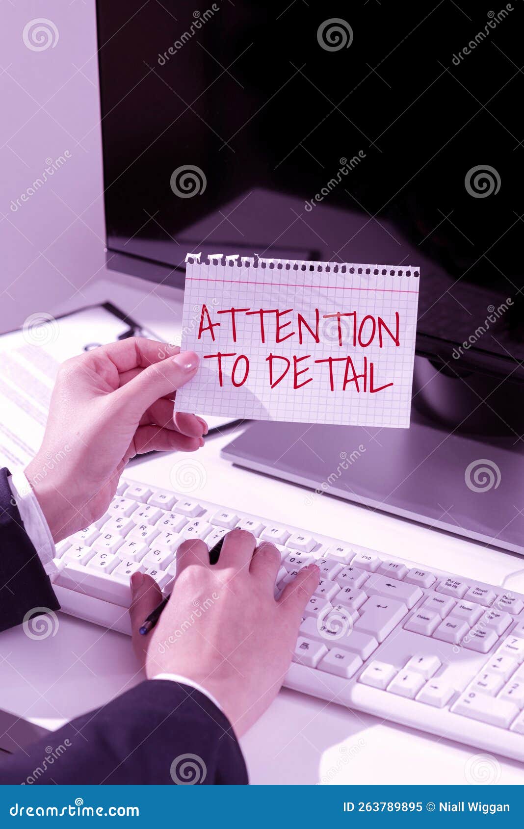 Hand Writing Sign Attention To Detail. Word for Achieve Thoroughness ... Hand Writing Sign Attention To Detail. Word for Achieve Thoroughness ...