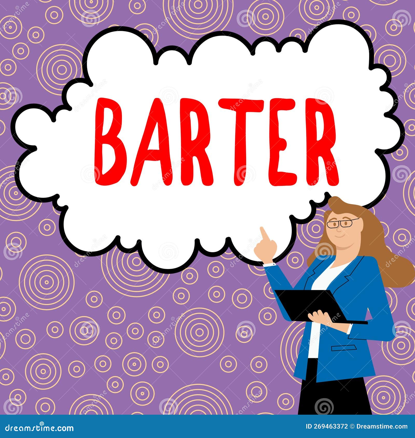 Hand Writing Sign Barter. Concept Meaning Trade by Exchanging One ...