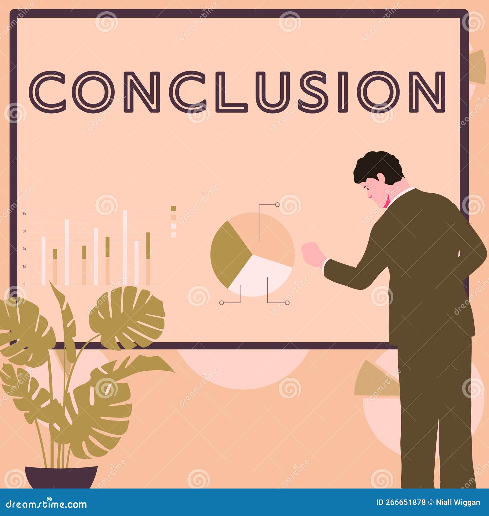 Hand Writing Sign Conclusion. Word Written on Results Analysis Final ...