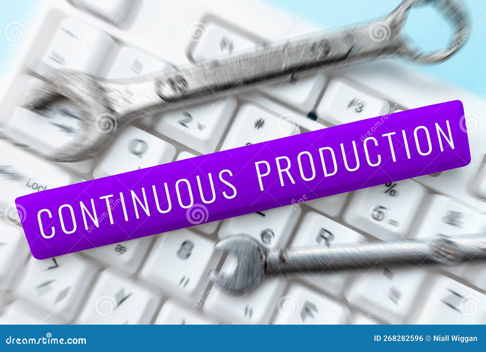 Text Sign Showing Continuous Production. Business Concept Involves ...
