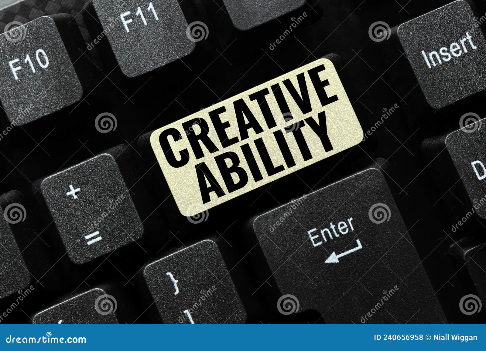 Hand Writing Sign Creative Ability. Conceptual Photo Power To Act ...