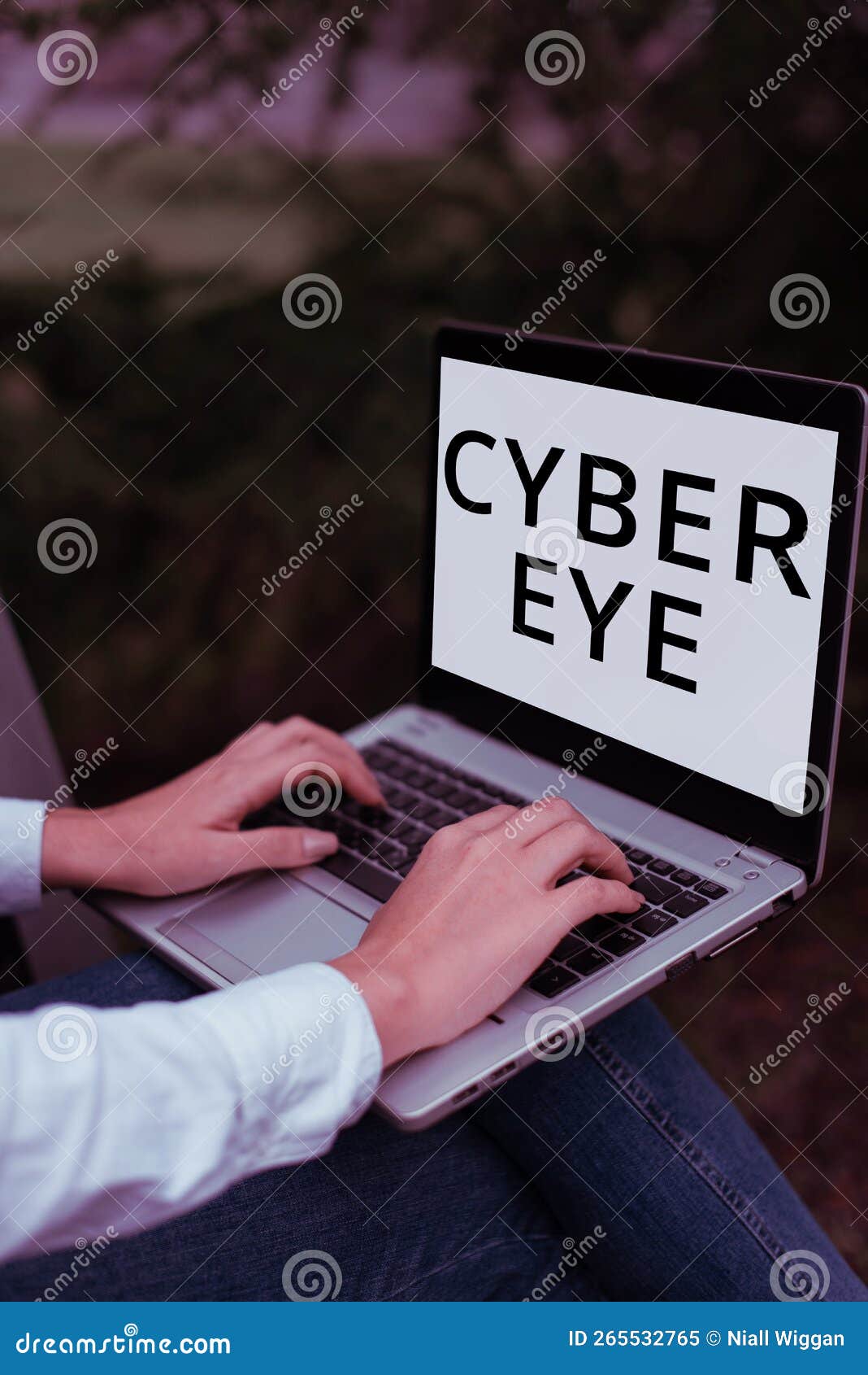 Hand Writing Sign Cyber Eye. Word Written on Tool Engages in Building ... Hand Writing Sign Cyber Eye. Word Written on Tool Engages in Building ...