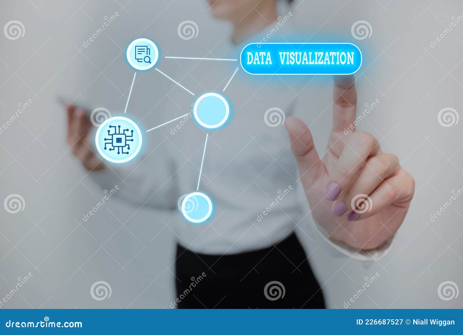Visualization Of Information Databases, Analysis And Processing Of Data Flow, Conceptual ...