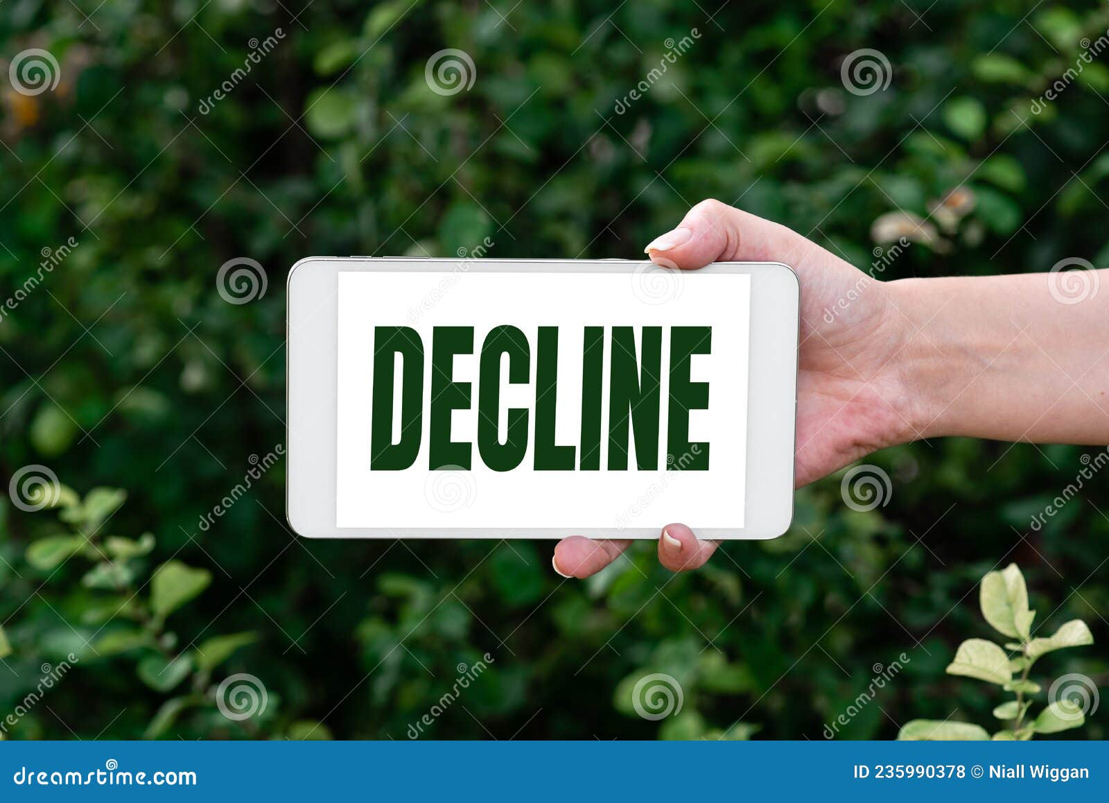 Inspiration Showing Sign Decline. Business Showcase Become Smaller ...