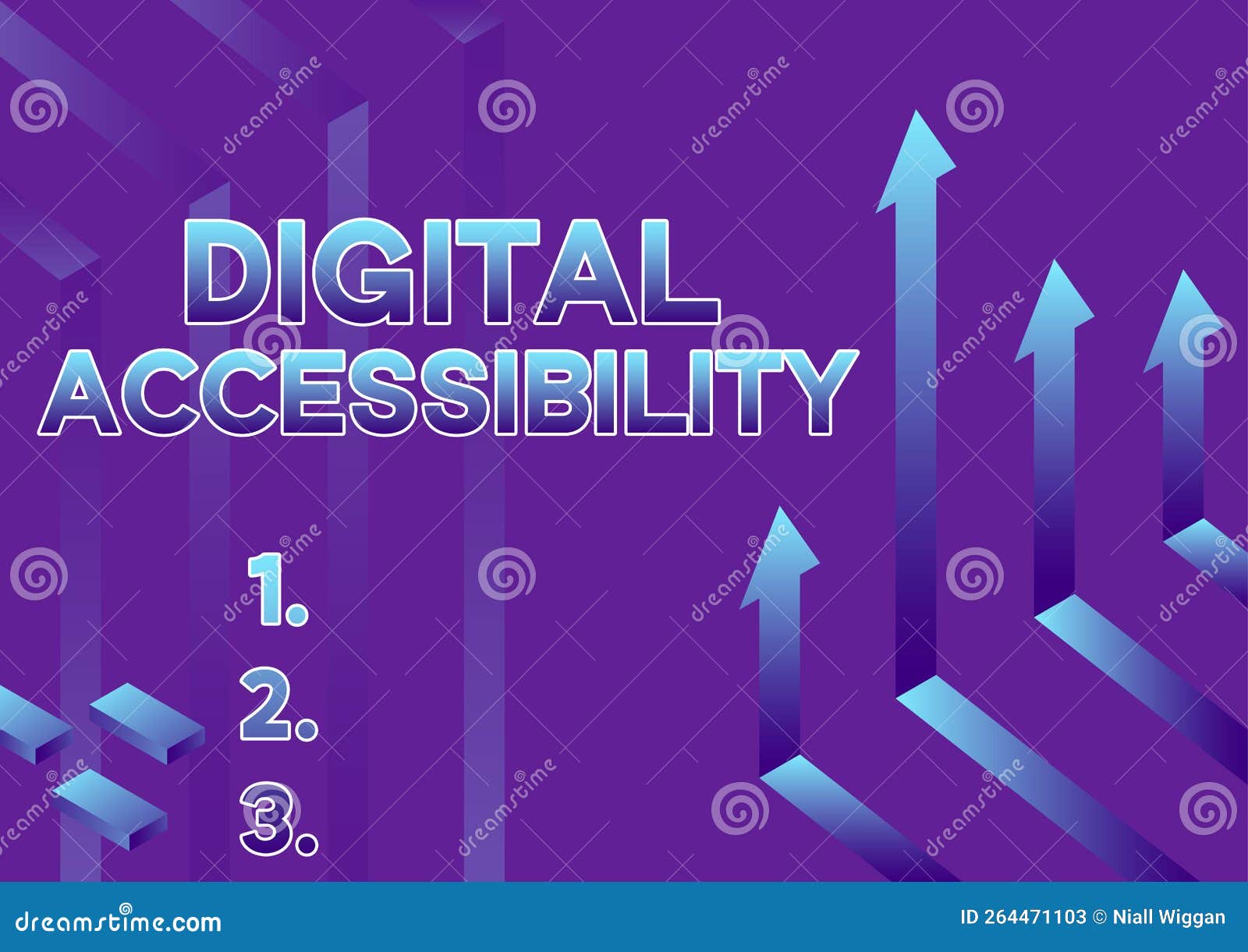 Hand Writing Sign Digital Accessibility. Internet Concept Electronic ...