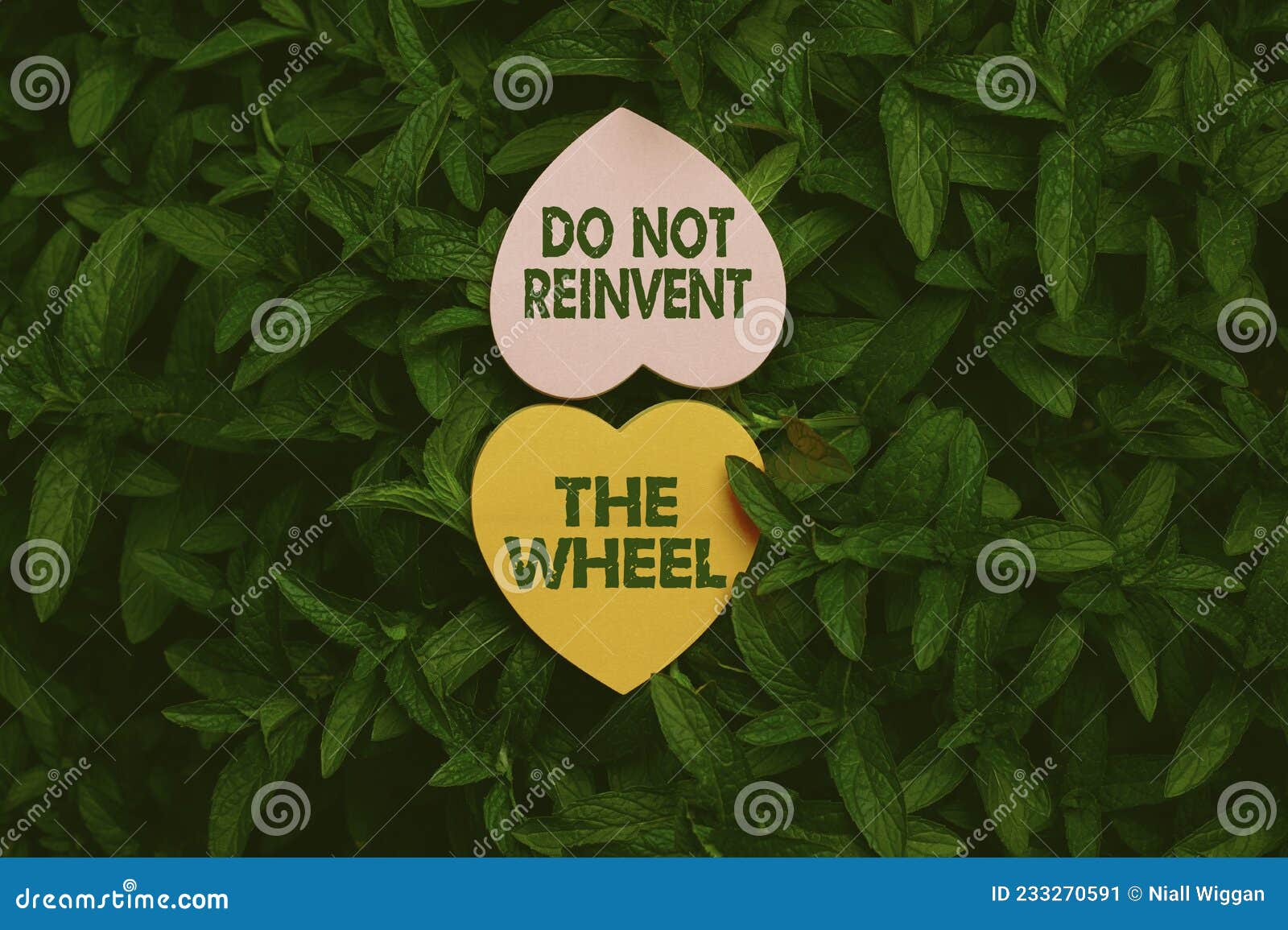 Hand Writing Sign Do Not Reinvent the Wheel. Word Written on Stop ...