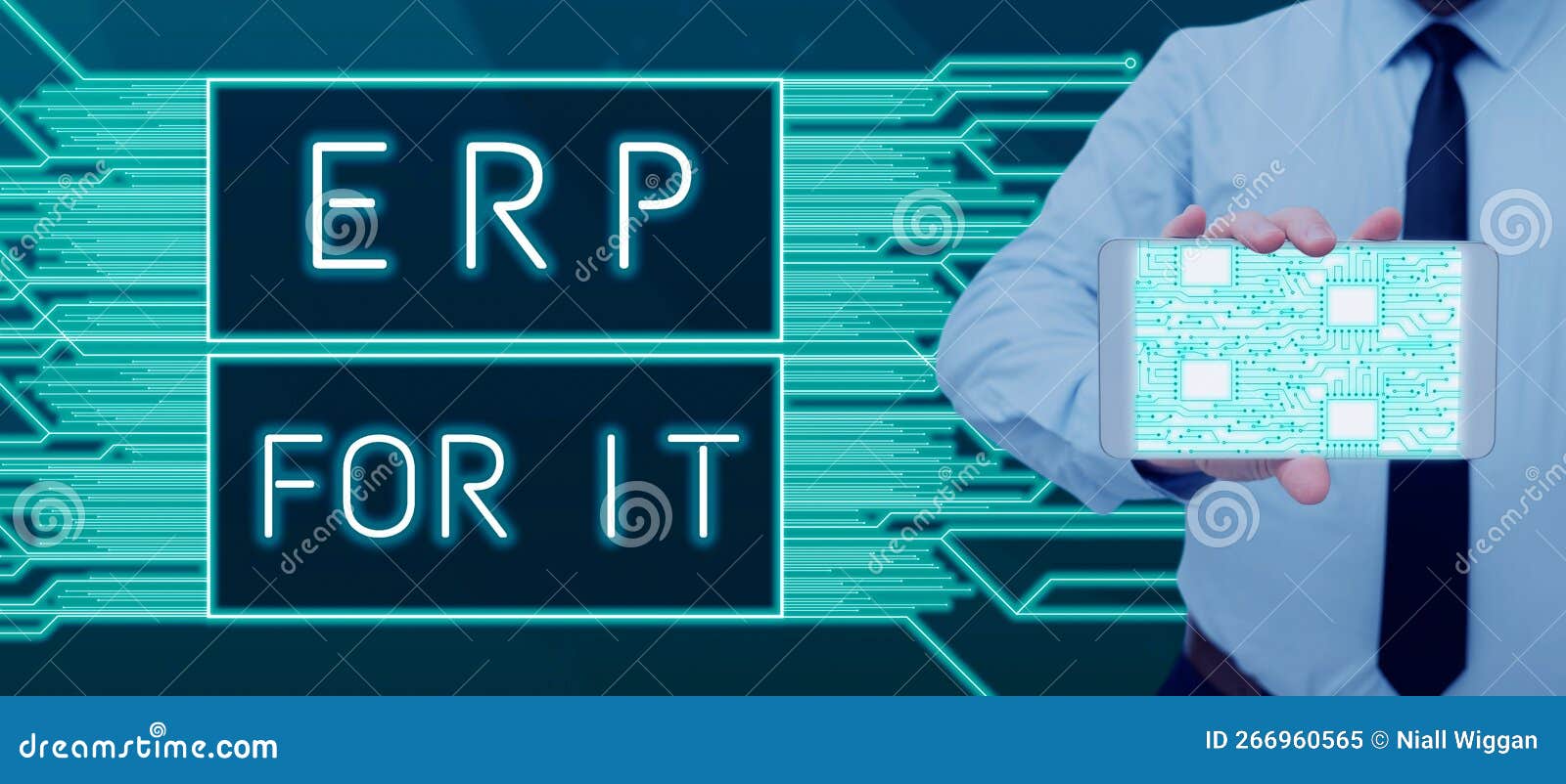 Hand Writing Sign Erp for it. Concept Meaning Enterprise Resource ...