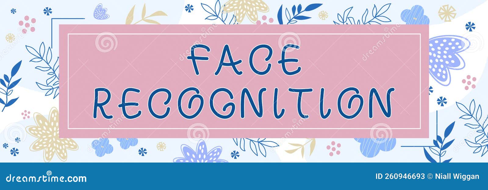 Hand Writing Sign Face Recognition. Business Showcase Ability of a ...