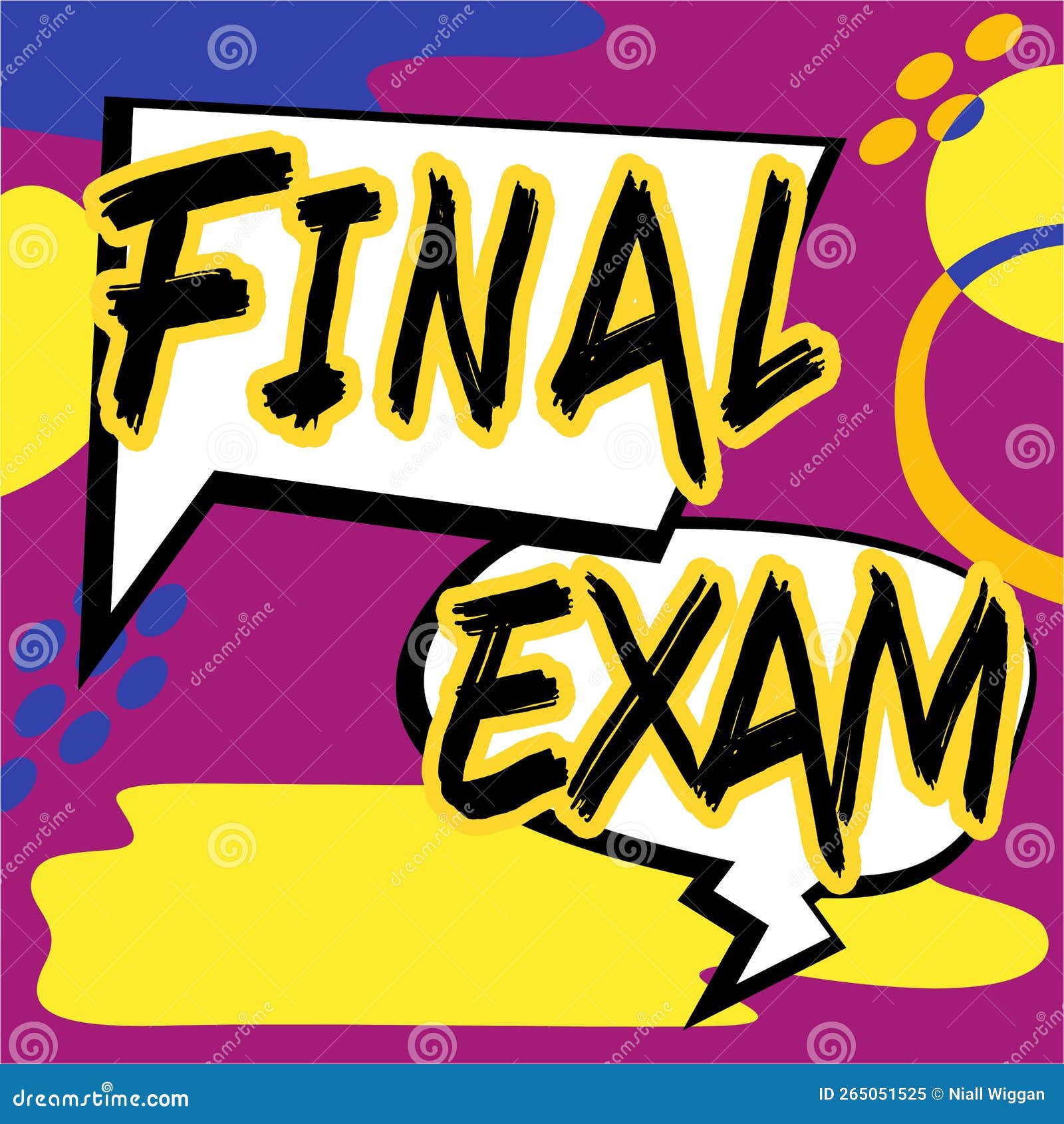 Conceptual Caption Final Exam. Business Approach Test Given To Student ...