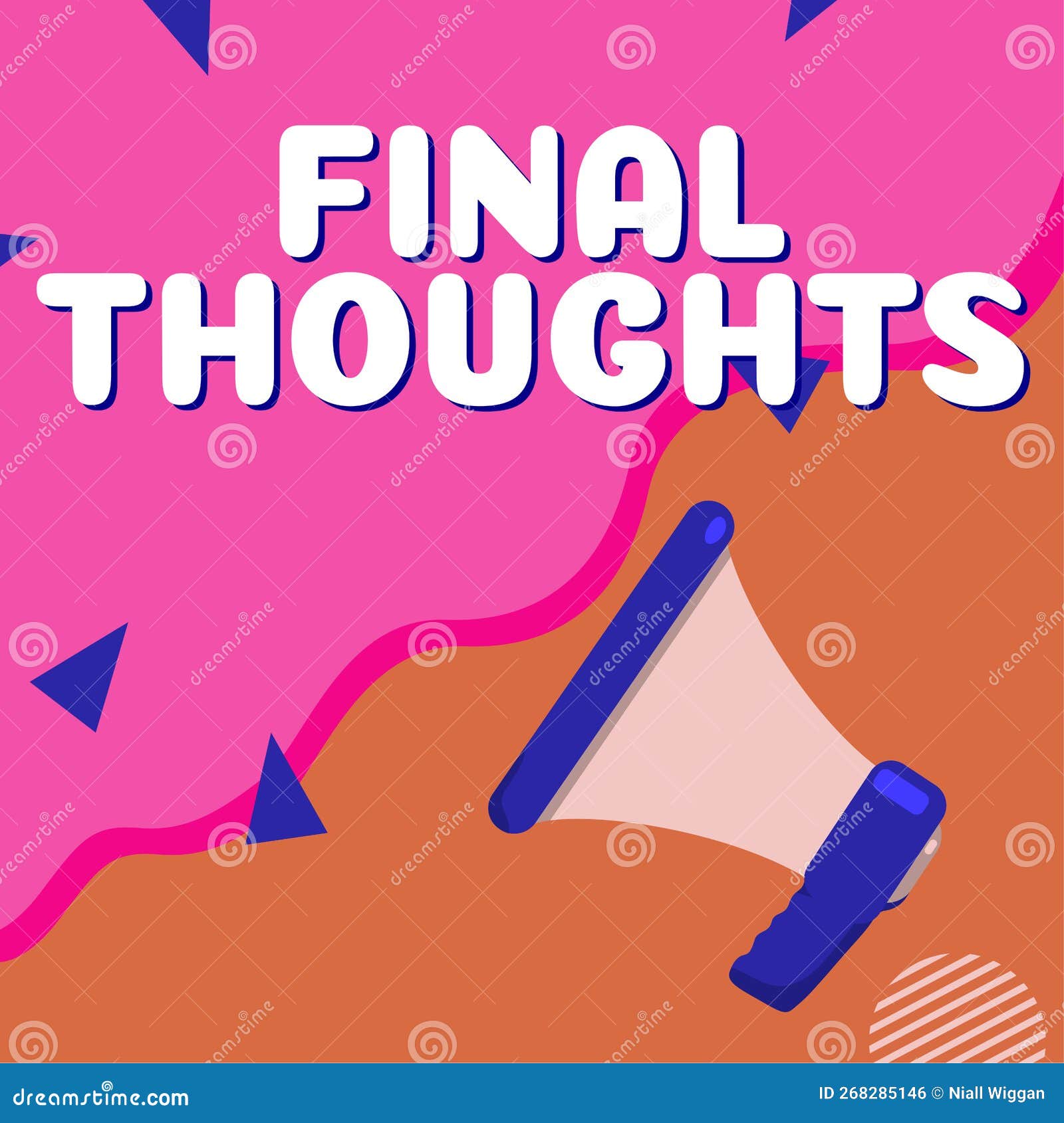 Hand Writing Sign Final Thoughts. Concept Meaning Conclusion Last ...