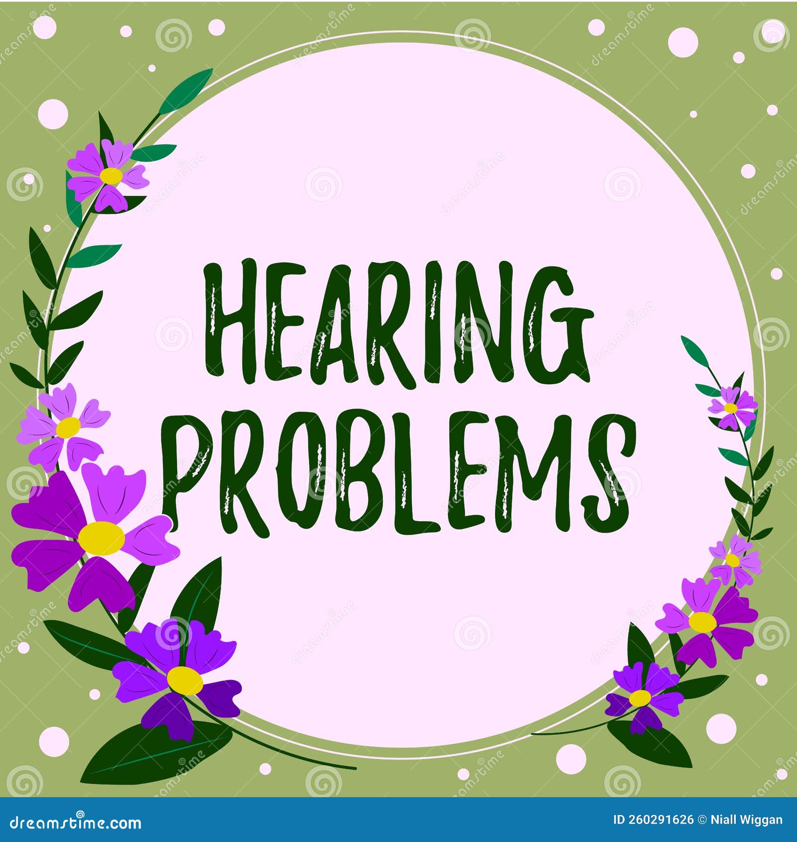 Sign Displaying Hearing Problems. Business Showcase Addition or Change ...