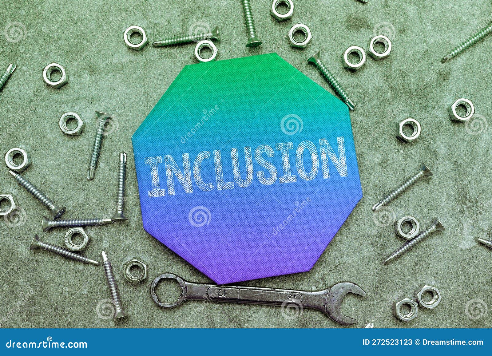 Hand Writing Sign Inclusion. Word for Action State Including of Being ...