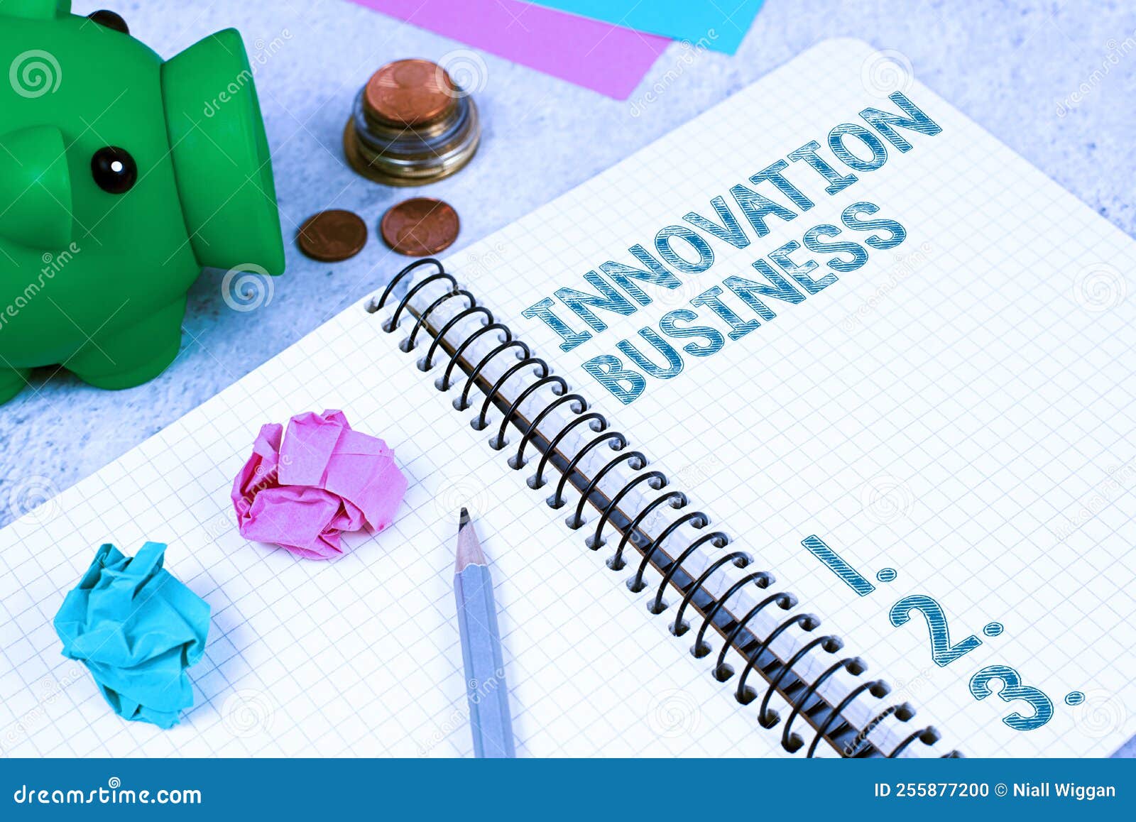 Writing Displaying Text Innovation Business. Word Written on Introduce ...