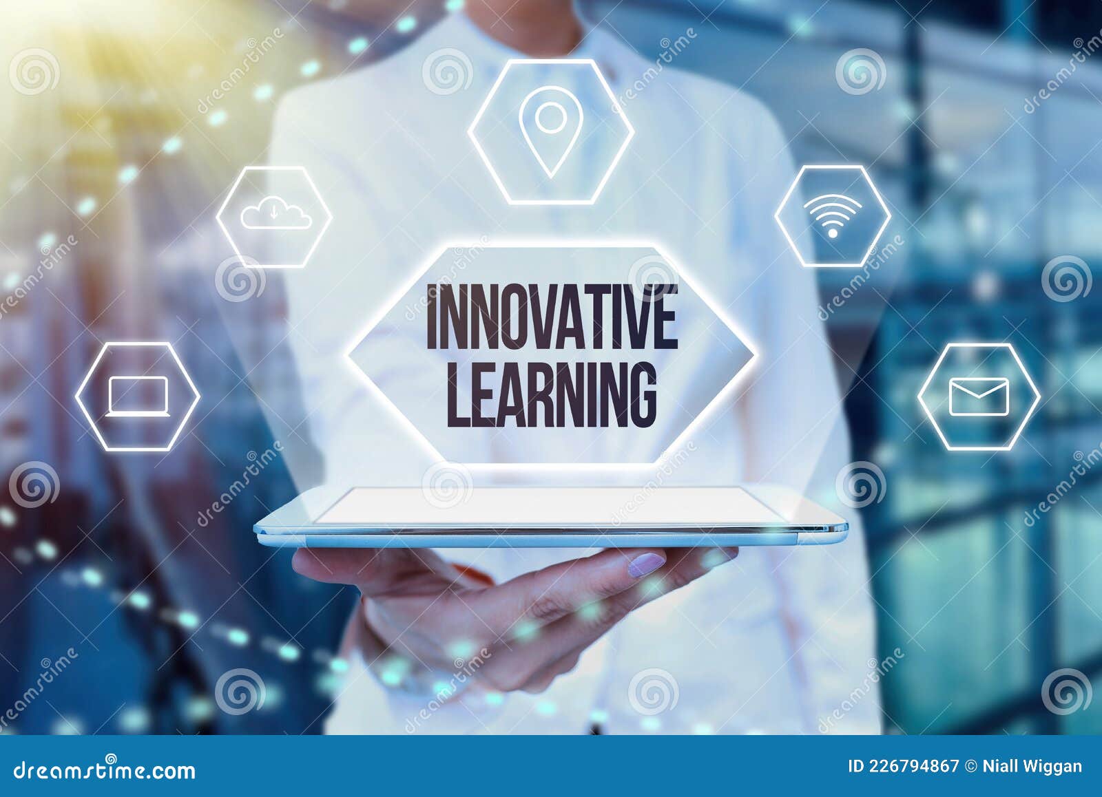 Hand Writing Sign Innovative Learning. Concept Meaning ...