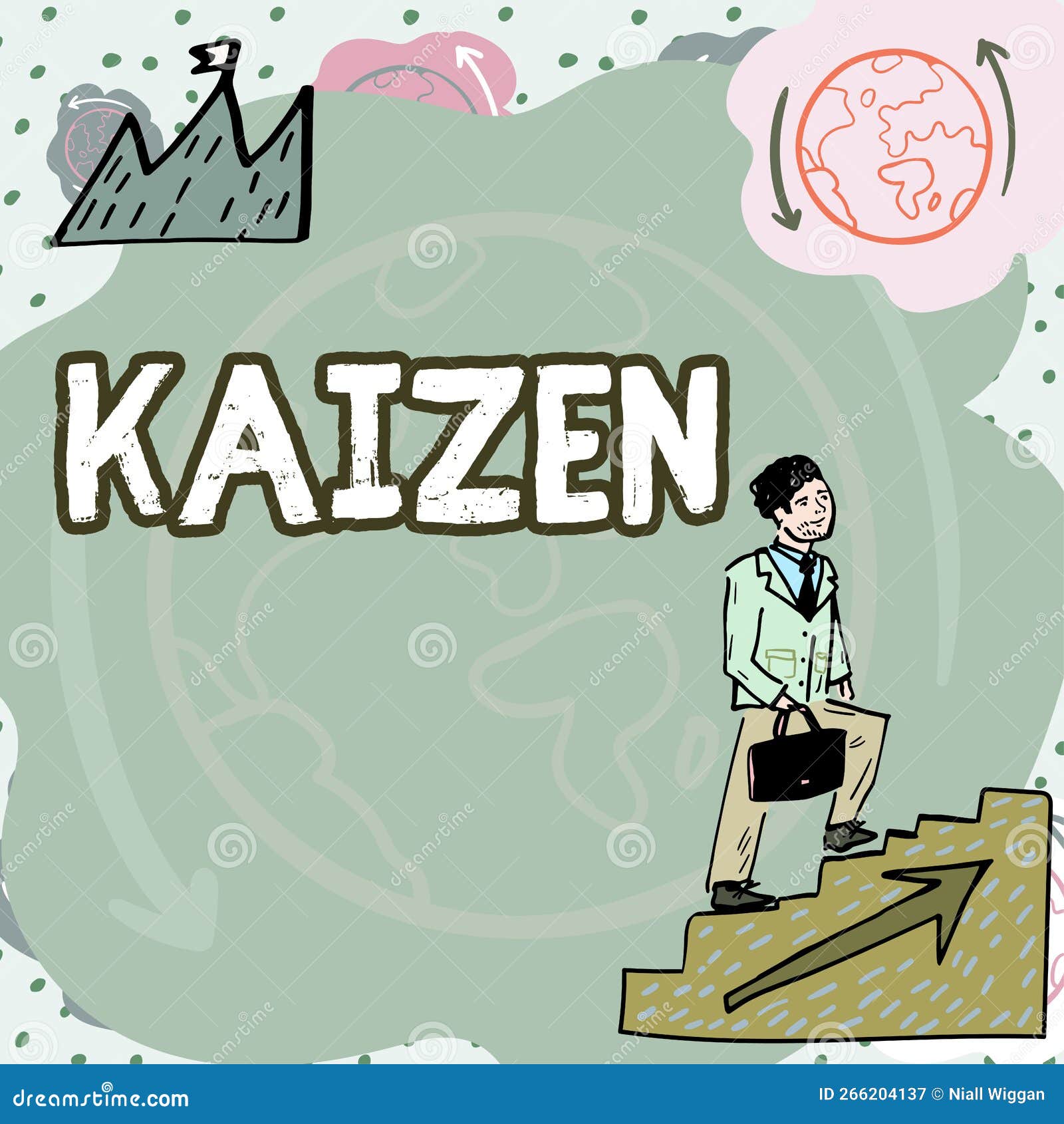 Handwriting Text Kaizen. Word for a Japanese Business Philosophy of ... Handwriting Text Kaizen. Word for a Japanese Business Philosophy of ...