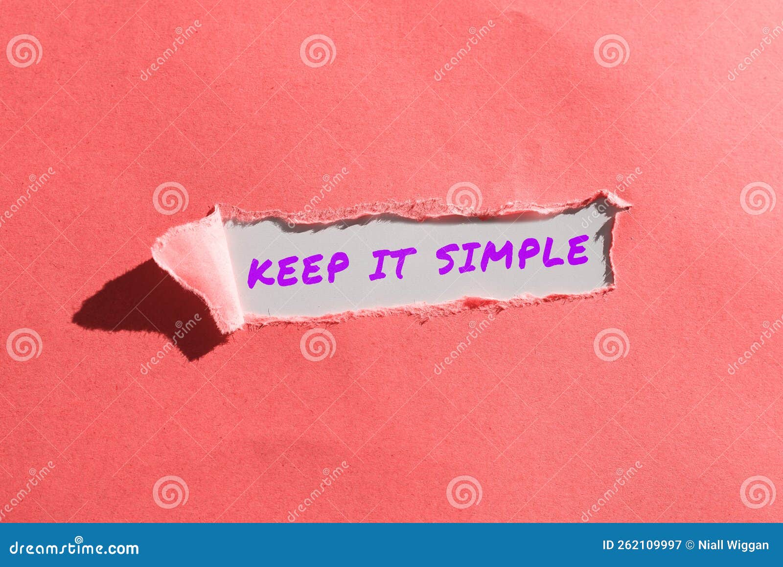 Hand Writing Sign Keep it Simple. Word for Easy To Toss Around ... Hand Writing Sign Keep it Simple. Word for Easy To Toss Around ...