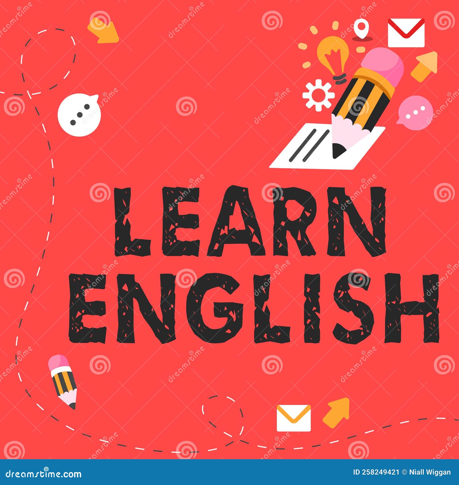 Hand Writing Sign Learn English. Word Written on To Train Writing and ... Hand Writing Sign Learn English. Word Written on To Train Writing and ...