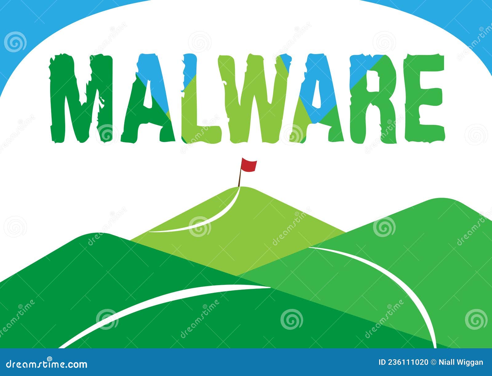 Hand Writing Sign Malware. Word Written on Malicious Software or File ...