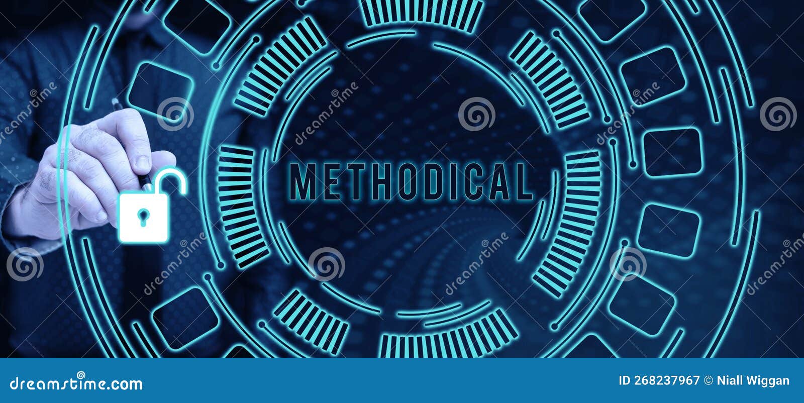 Hand Writing Sign Methodical. Business Idea System of Methods Used in a ...