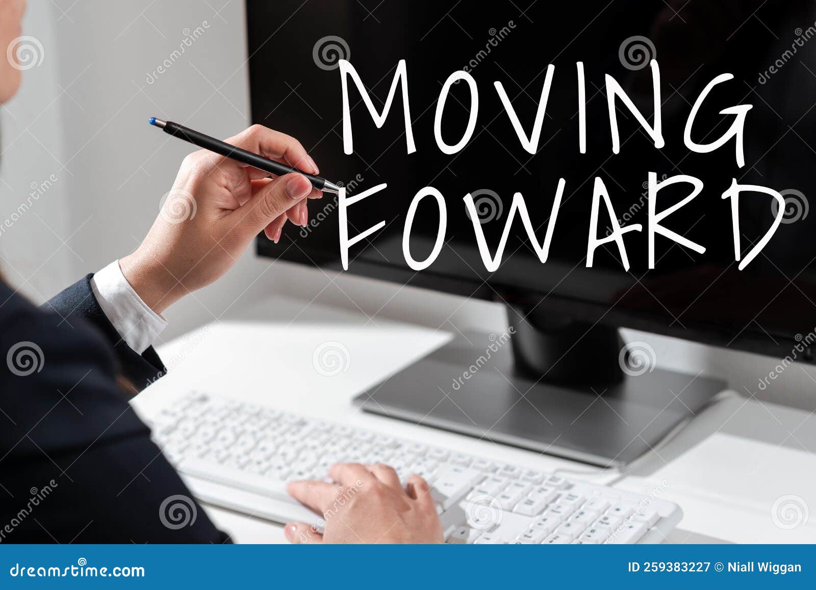 Hand Writing Sign Moving Foward. Business Concept Towards a Point Move ... Hand Writing Sign Moving Foward. Business Concept Towards a Point Move ...