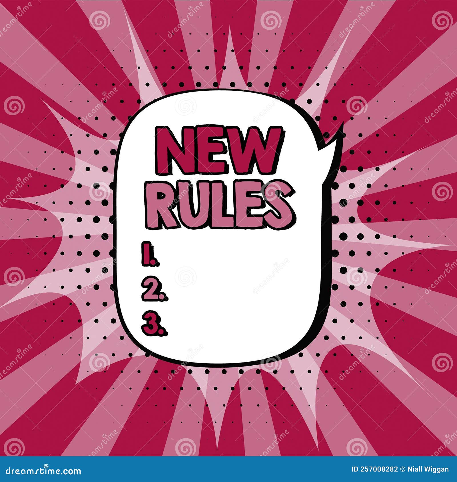 Text Caption Presenting New Rules. Business Showcase a State of ...