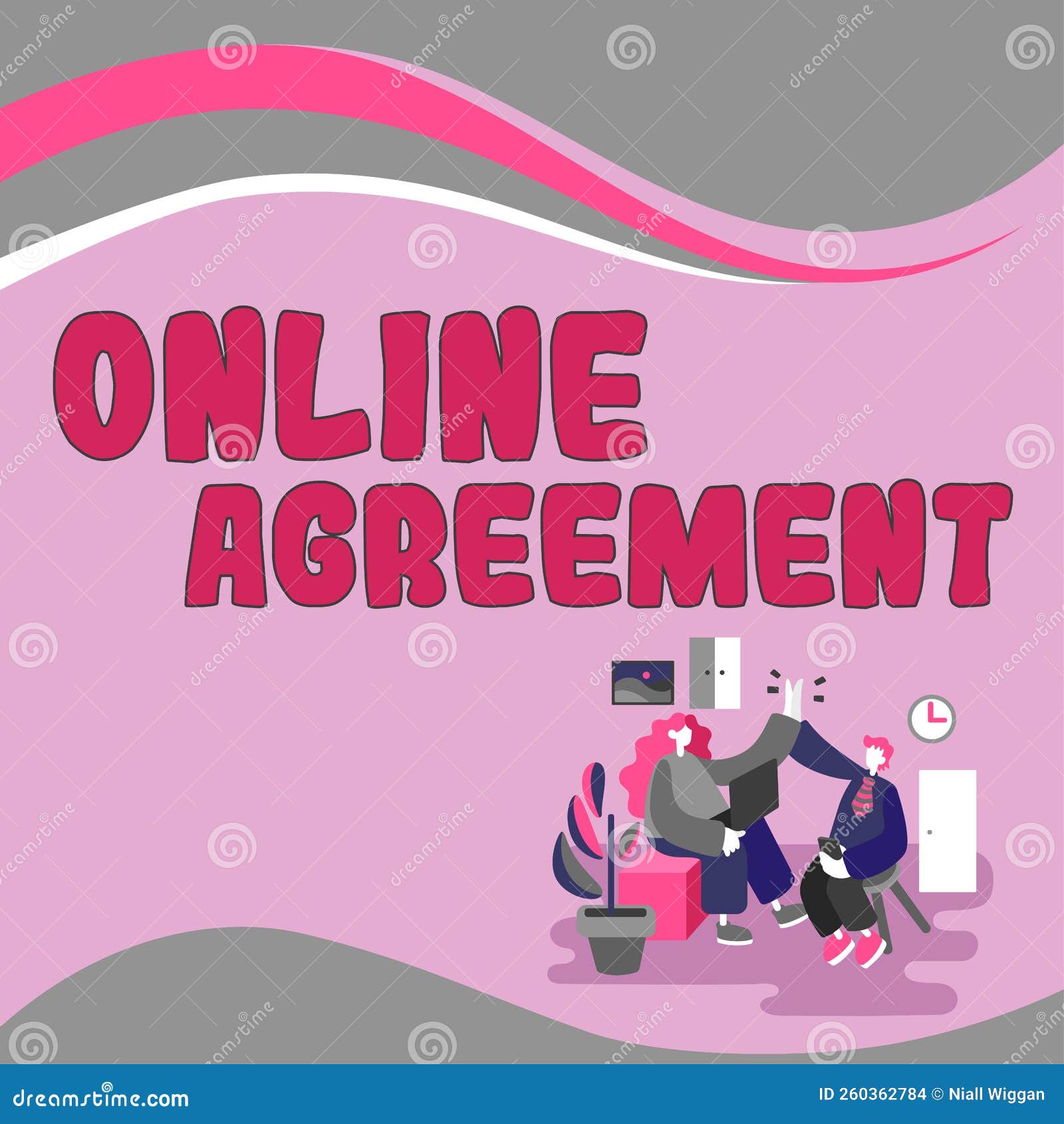 Writing Displaying Text Online Agreement. Word for Method Conducted ...