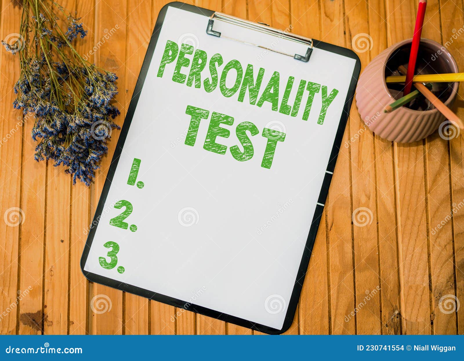 Hand Writing Sign Personality Test. Business Showcase a Method of ...