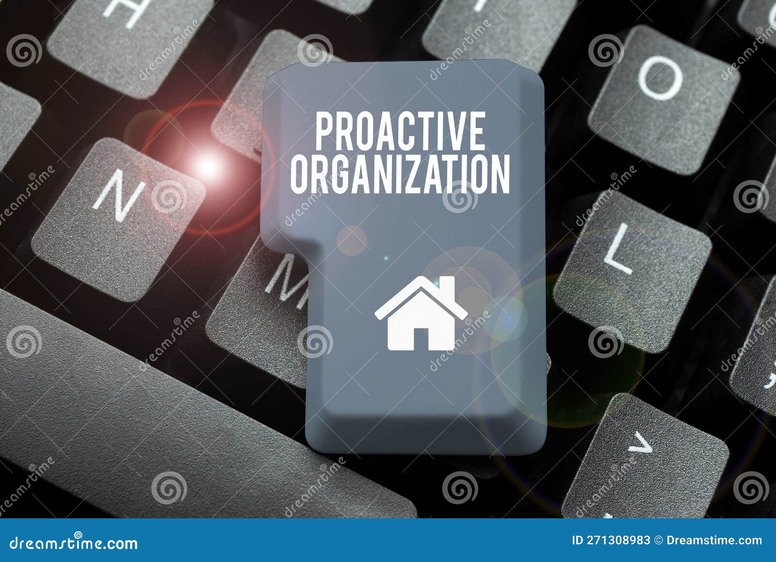 Handwriting Text Proactive Organization. Business Overview Action and ...