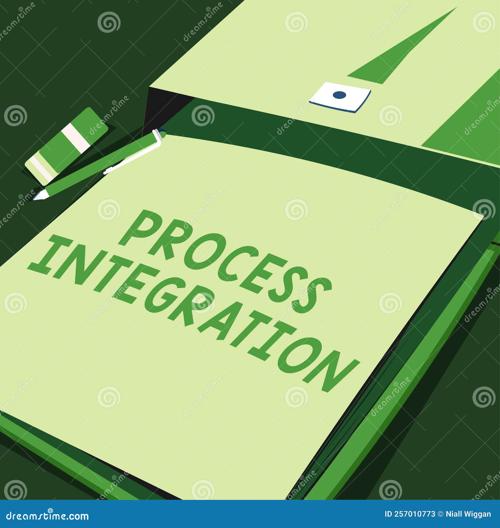 Text Showing Inspiration Process Integration. Conceptual Photo ...